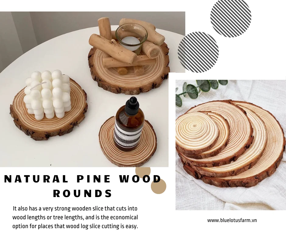 Kid Craft Wood Slice for DIY Crafts, Wedding, and New Trend: Decorative ...