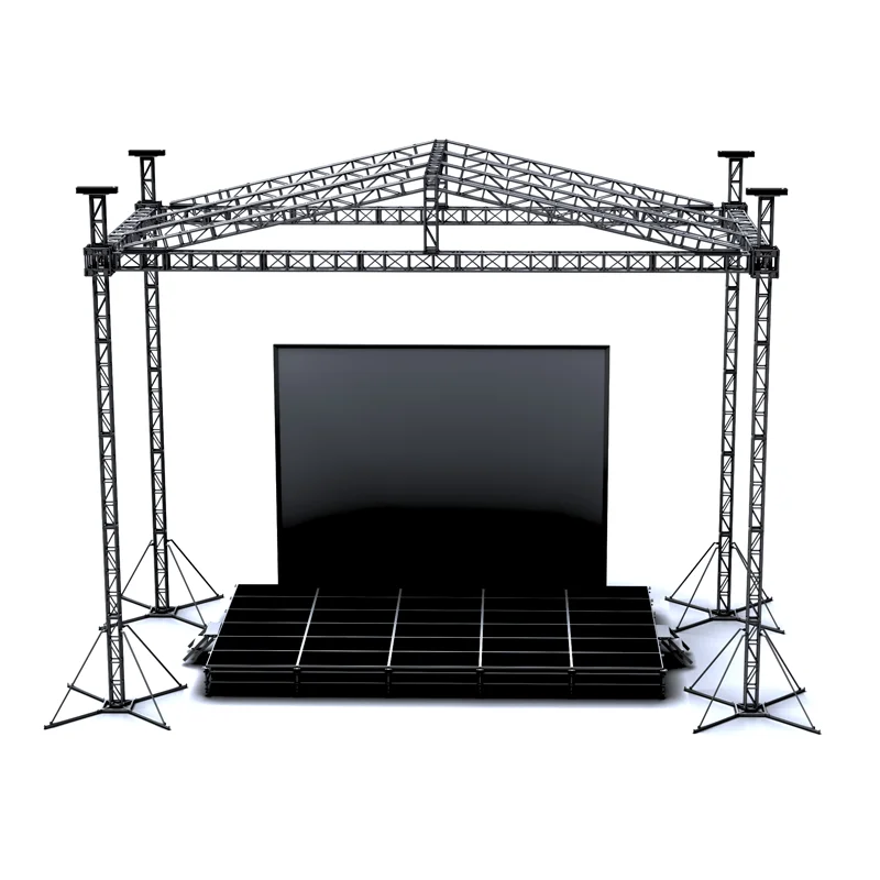 Stages Platform Podium Stand Roof Dj Truss System With Stage For ...