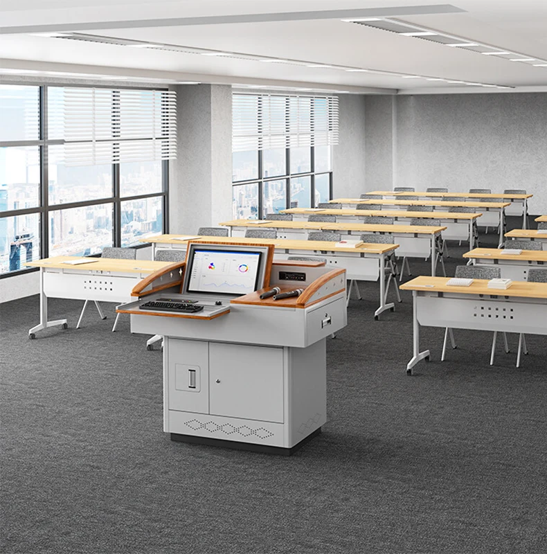 New Arrival Sale Multimedia Digital Desktop Stand School Podium With ...