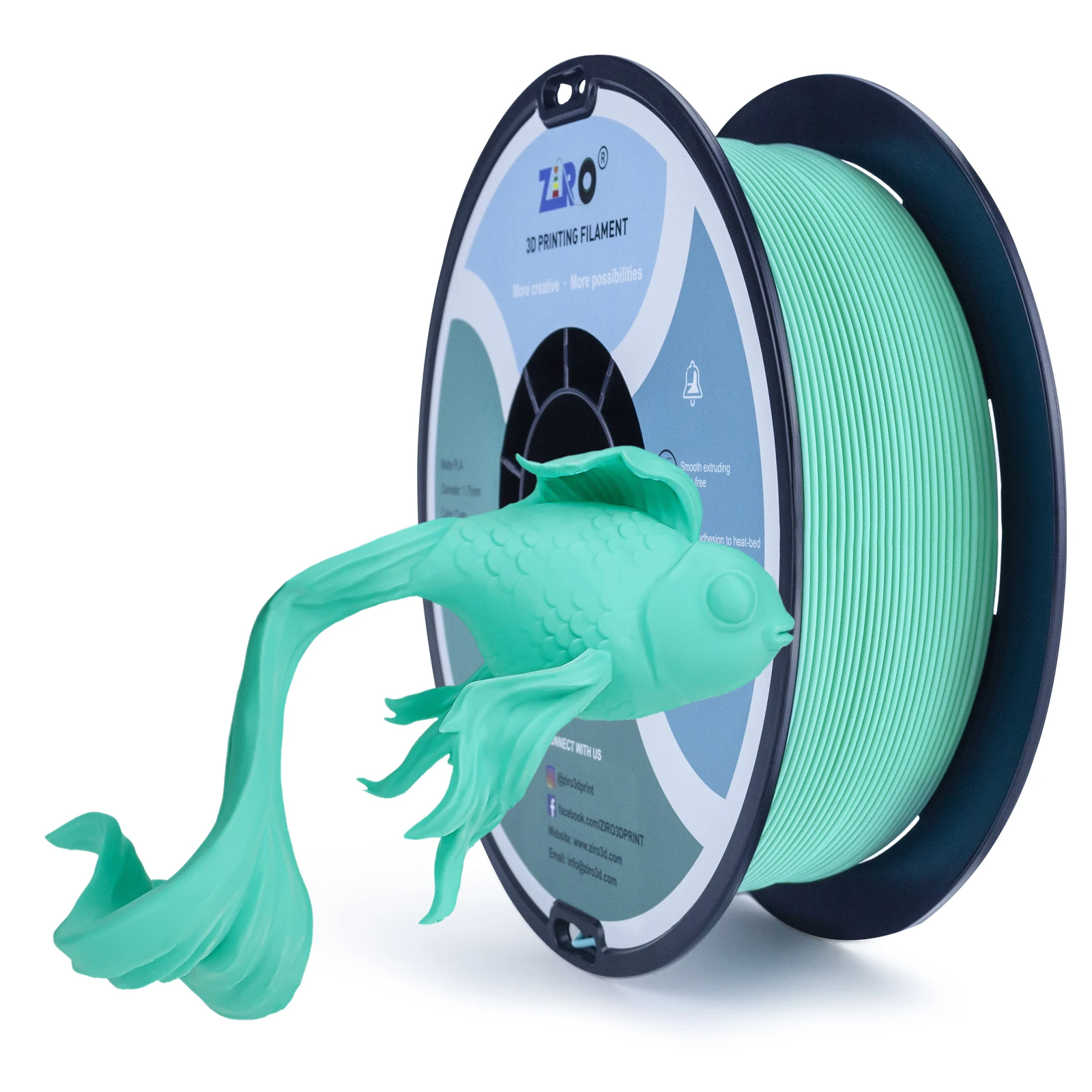 Ziro Rainbow Blaze 3D Filament Multi Colors Gradient Matte Pla Filament ...