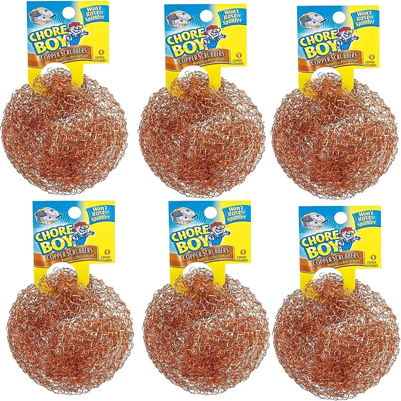 Chore Boy Pure Copper Scrubber for Smoking - Durable & Sustainable