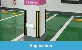 Customized Colored Reflective Garage Parking Lot Plastic Corner ...