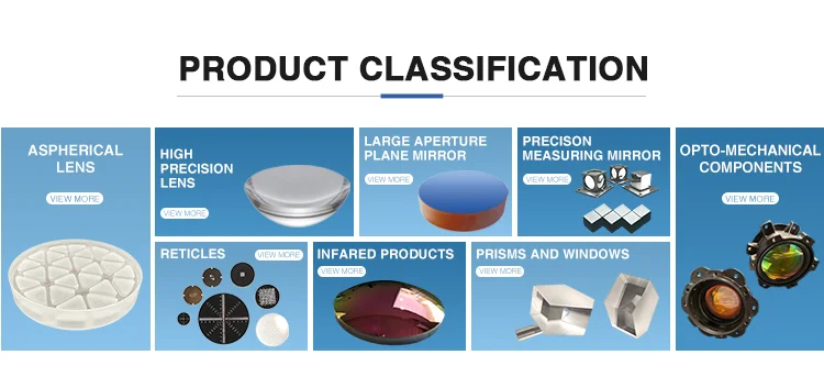 Zerodur ULC Glass Ceramic Fused Silica Reflecting Mirror