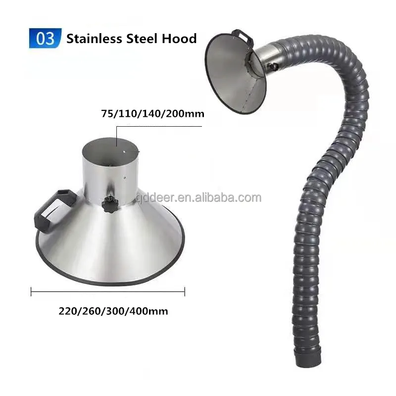 Flexible Lab Use Fume Extraction Arm - Efficient & Durable