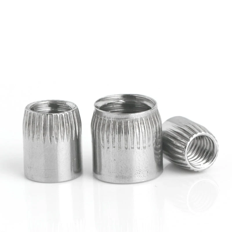 304 Stainless Steel Conical Nuts Fasteners Cone Nuts Knurled Implosion ...