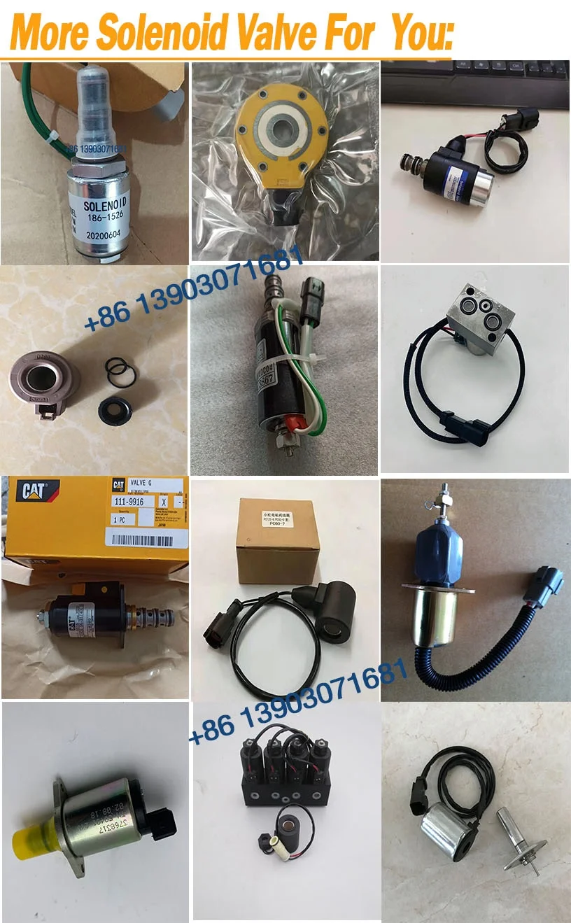 For Caterpillar Cat 1211490 E320c E320d E325b Solenoid Valve Kwe5k-31 ...