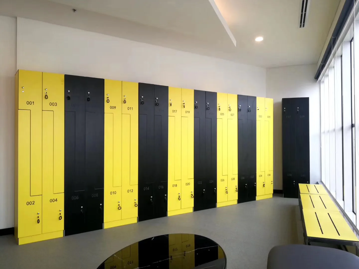 Luggage Storage Locker Hpl Compact Laminate Locker For Changing Room ...