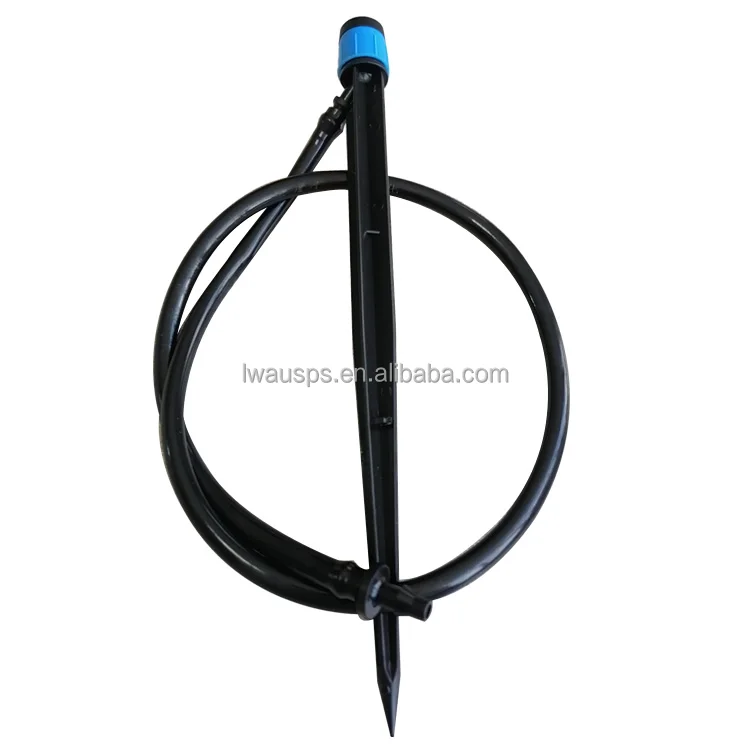 360 Degree Spraying Flow Adjustable Vortex Nozzle Micro Sprinkler On ...