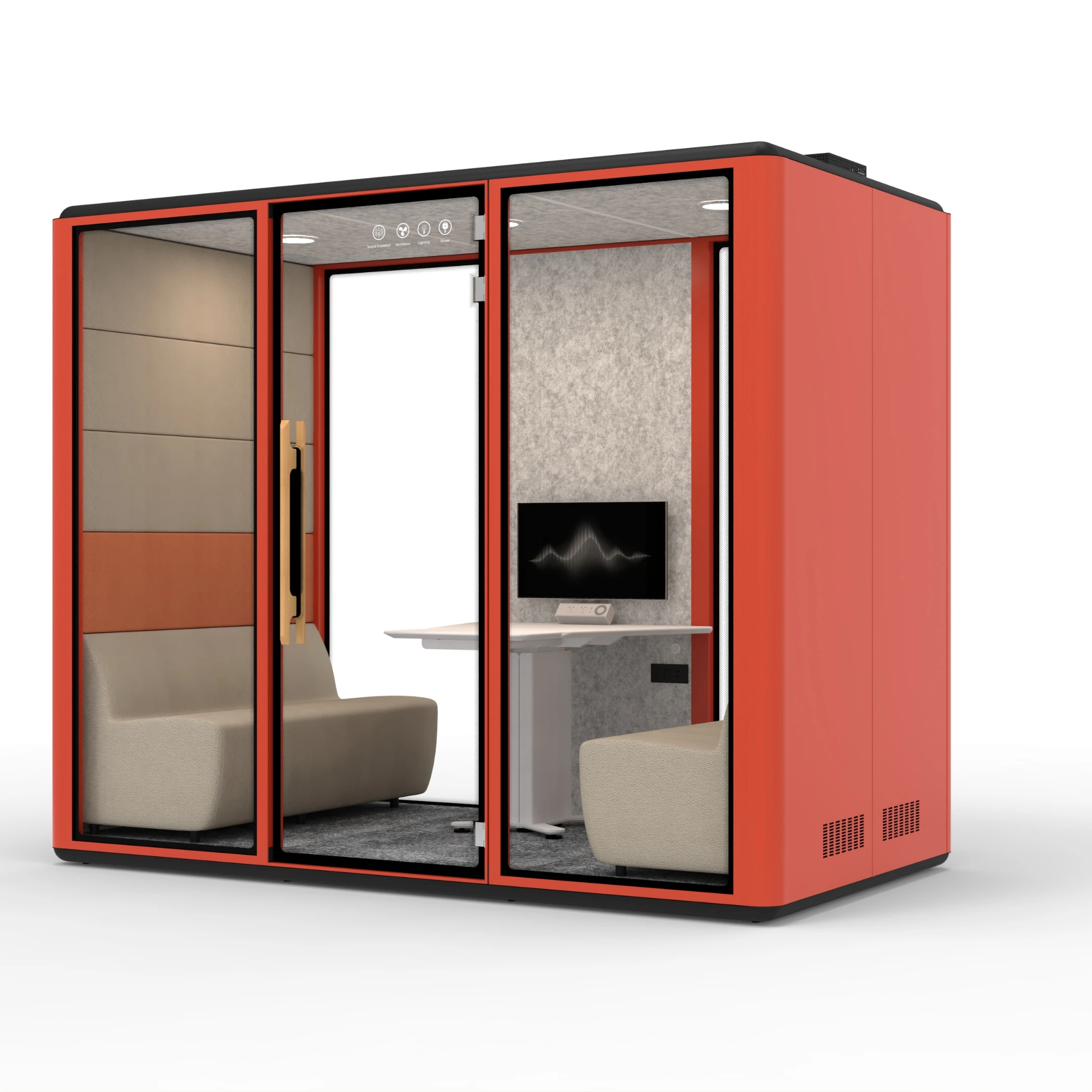 New 2024 Communication Cabin - Silent Cabin Office Soundproof