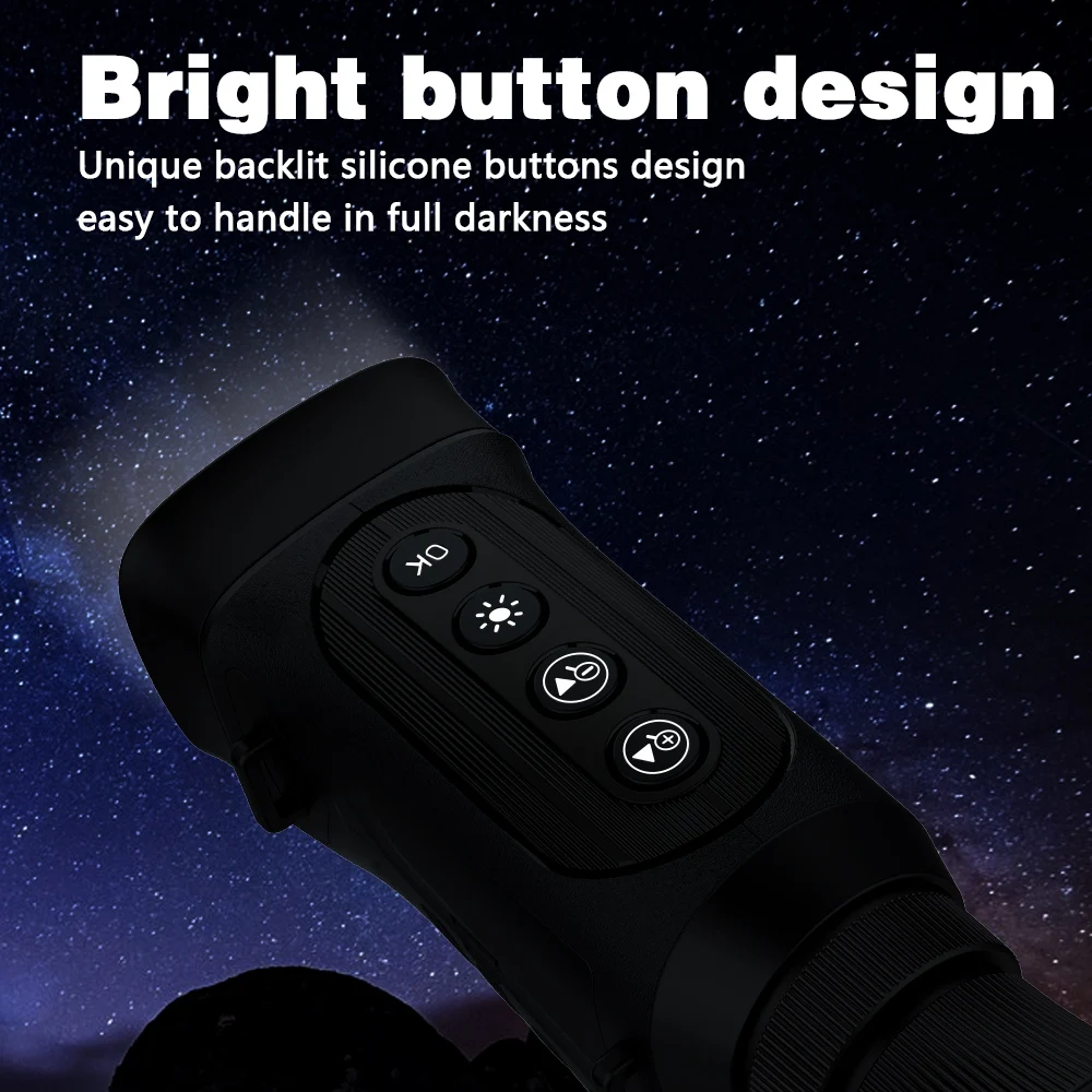 Handheld Monocular Night Vision Ir Red Night Vision Hunting Camera Long ...