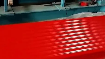 Galvanized Galvalume Calamine Gi Corrugated Steel Roofing Sheet Color ...