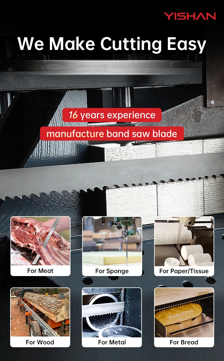 4tpi Meat And Bone Cutting Butcher Band Saw Blade For Machine Fast ...