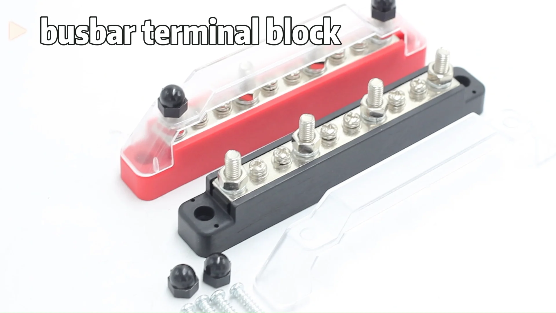 4xm6 Terminal Studs+ 6xm4 Screw Terminal Busbar Terminal Block 10ways ...