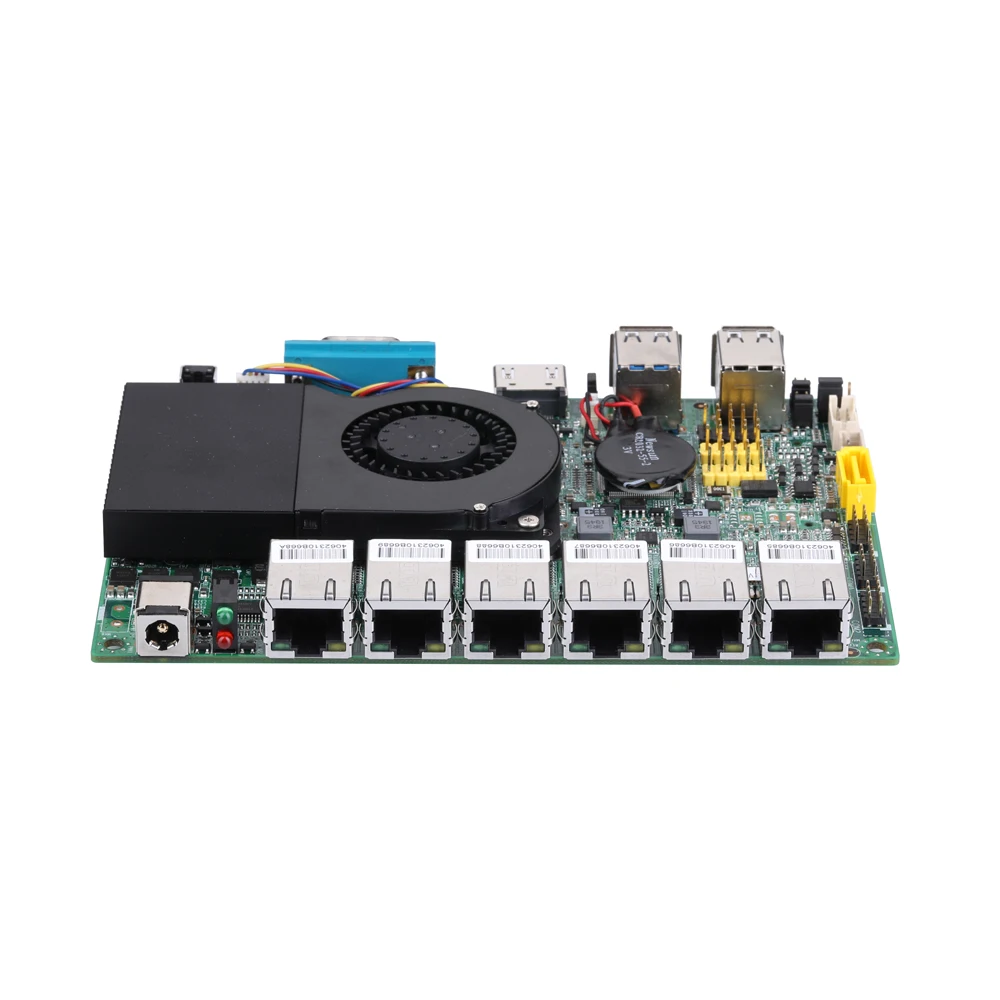 Qotom 6 Intel I211AT Gigabit LAN X86 itx Mini Industrial PC Motherboard ...