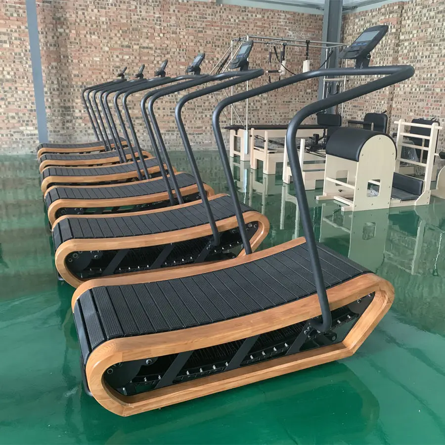 Wooden Manual Treadmills - Eco-Friendly Bodybuilding Equipment