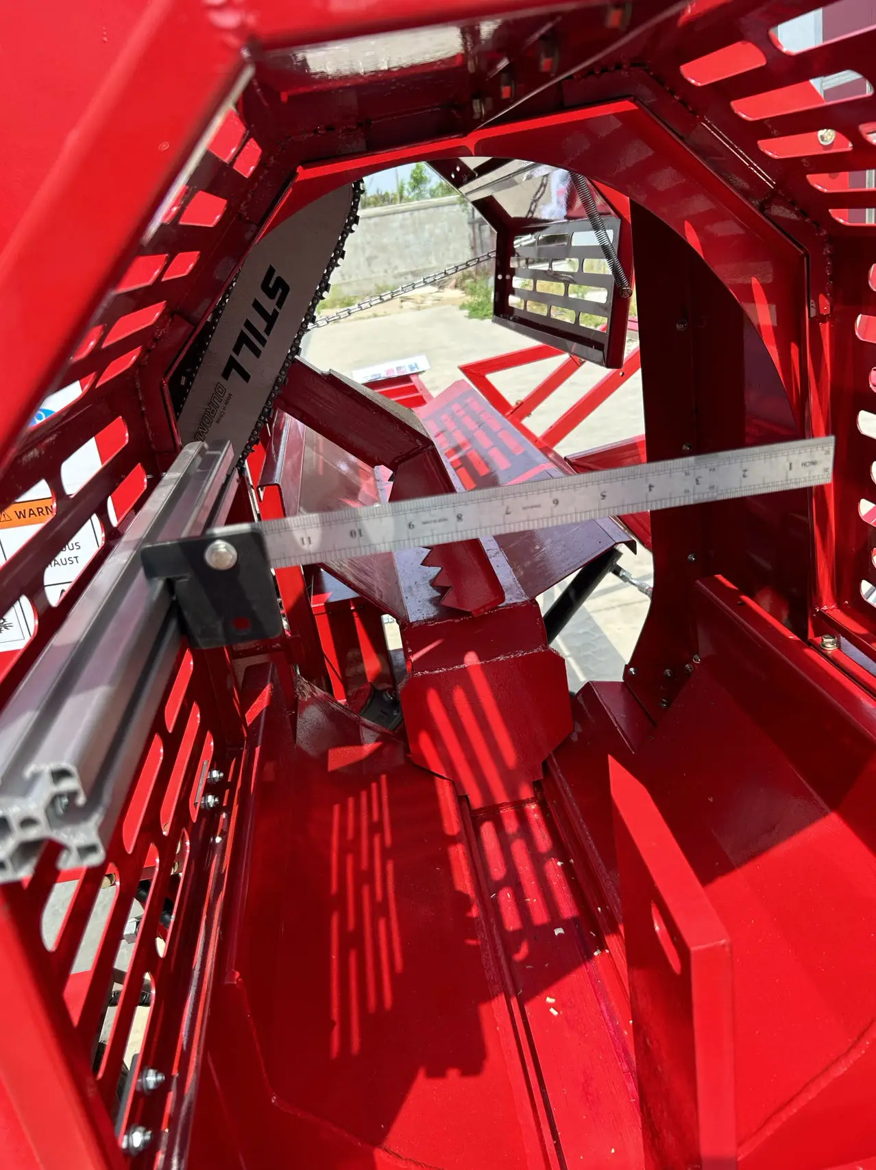 Firewood Processor Log Splitter Horizontal Hydraulic Tree Cutting ...