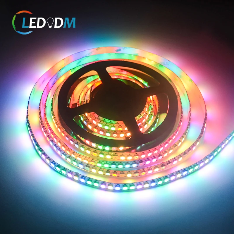 Hot Pixel Led Strip 5v 12v 24v Rgb Rgbw Programmable Magic Ws2811 ...
