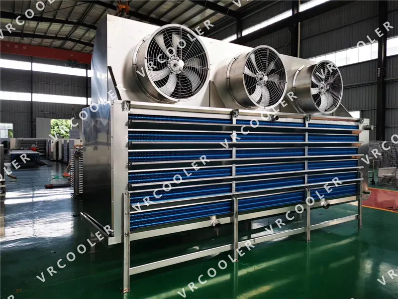 Tailor Made Stainless Steel Evaporator R744 Hot Gas Defrost Cold Room ...