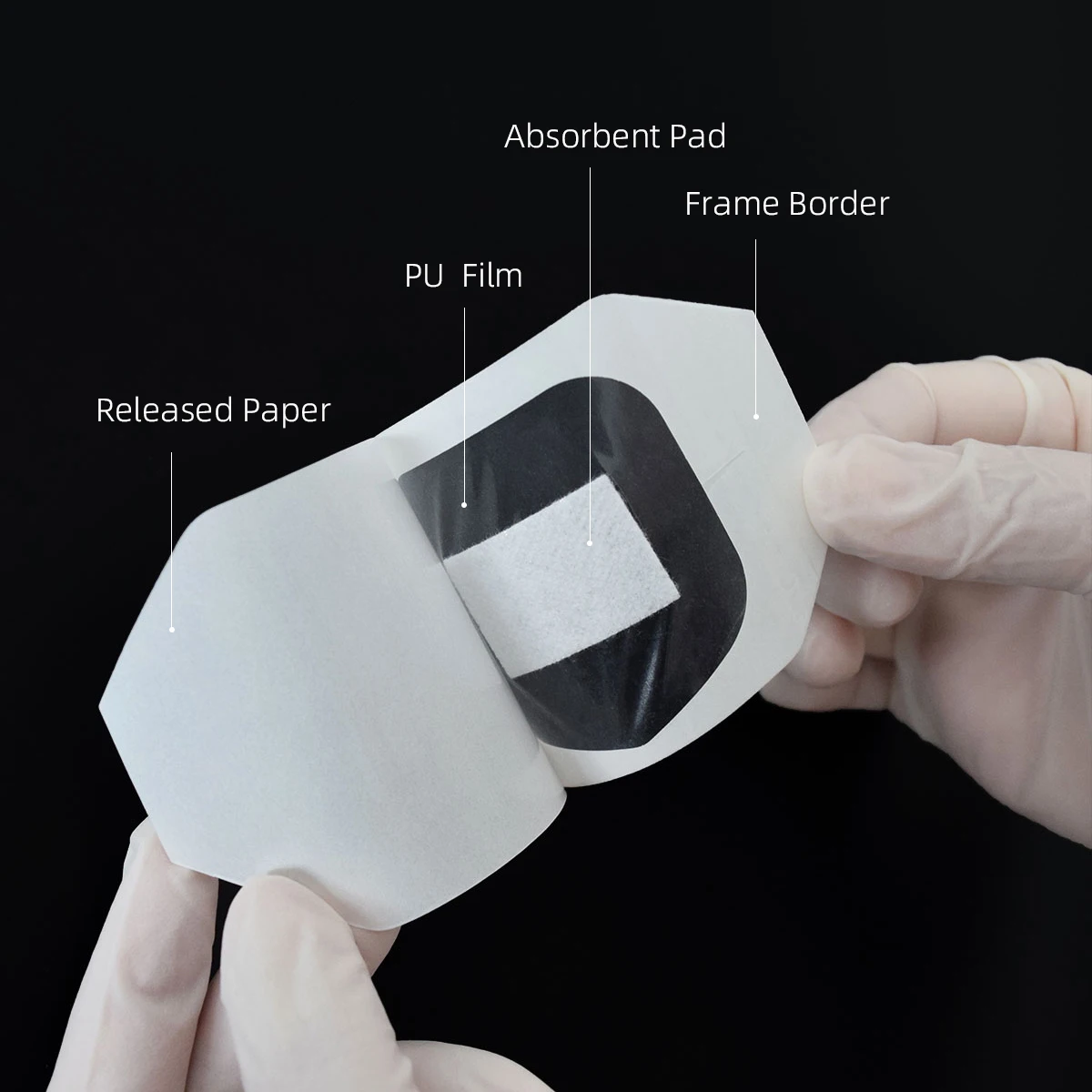 New IV Dressing Sterile Medical Transparent Wound Dressing With ...