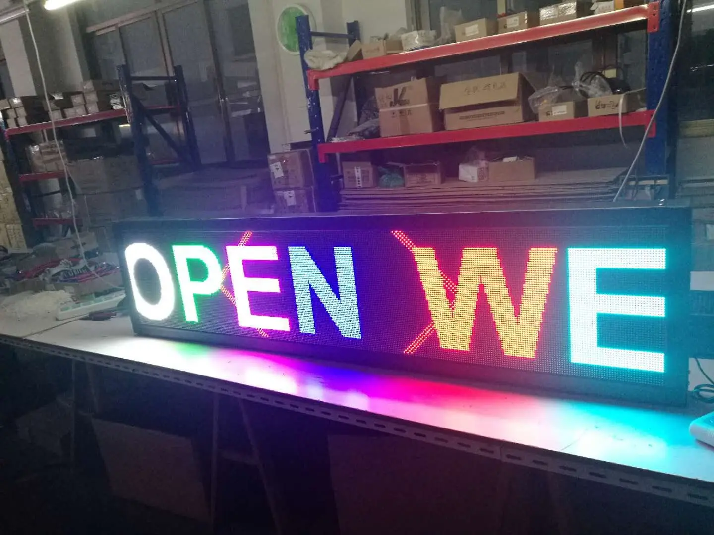 Outdoor P10 Rgb Wireless Wifi Led Sign Running Message Text Led Display ...
