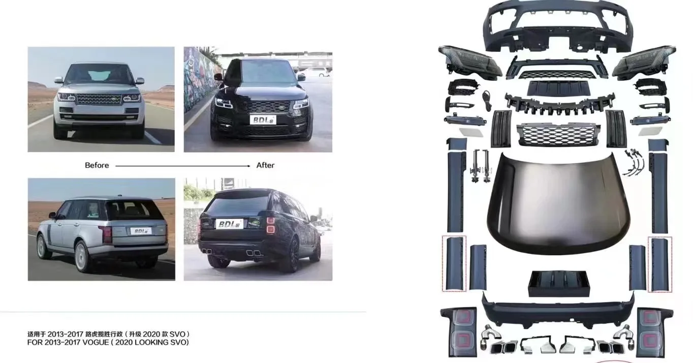 Upgrade Auf Svo Bodykit Fit For Range Rover Vogue L405 2013-2017 Das ...