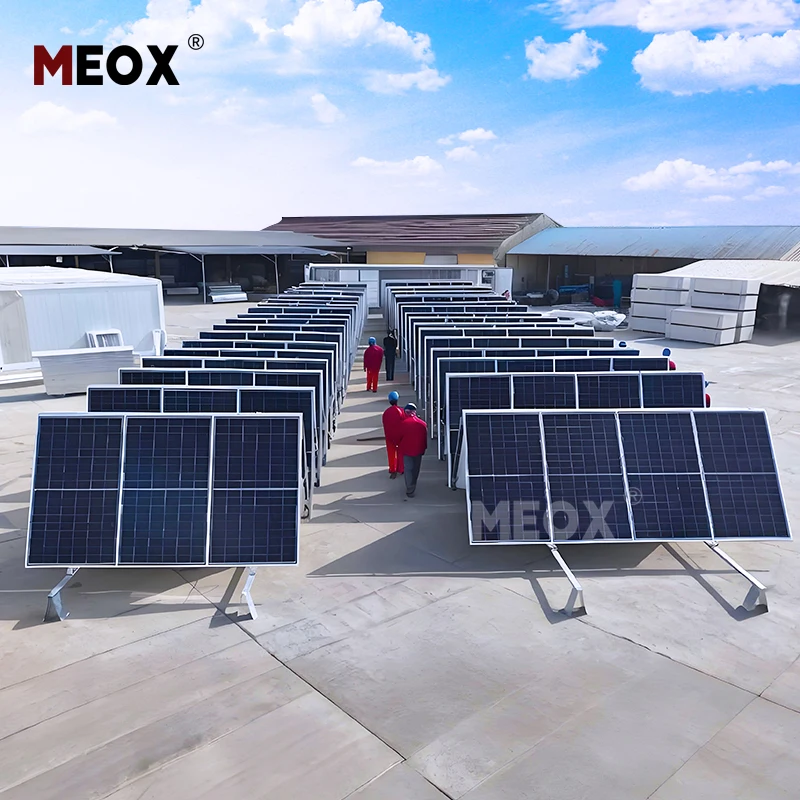 MEOX Foldable Solar Array Containers - Efficient Energy Storage