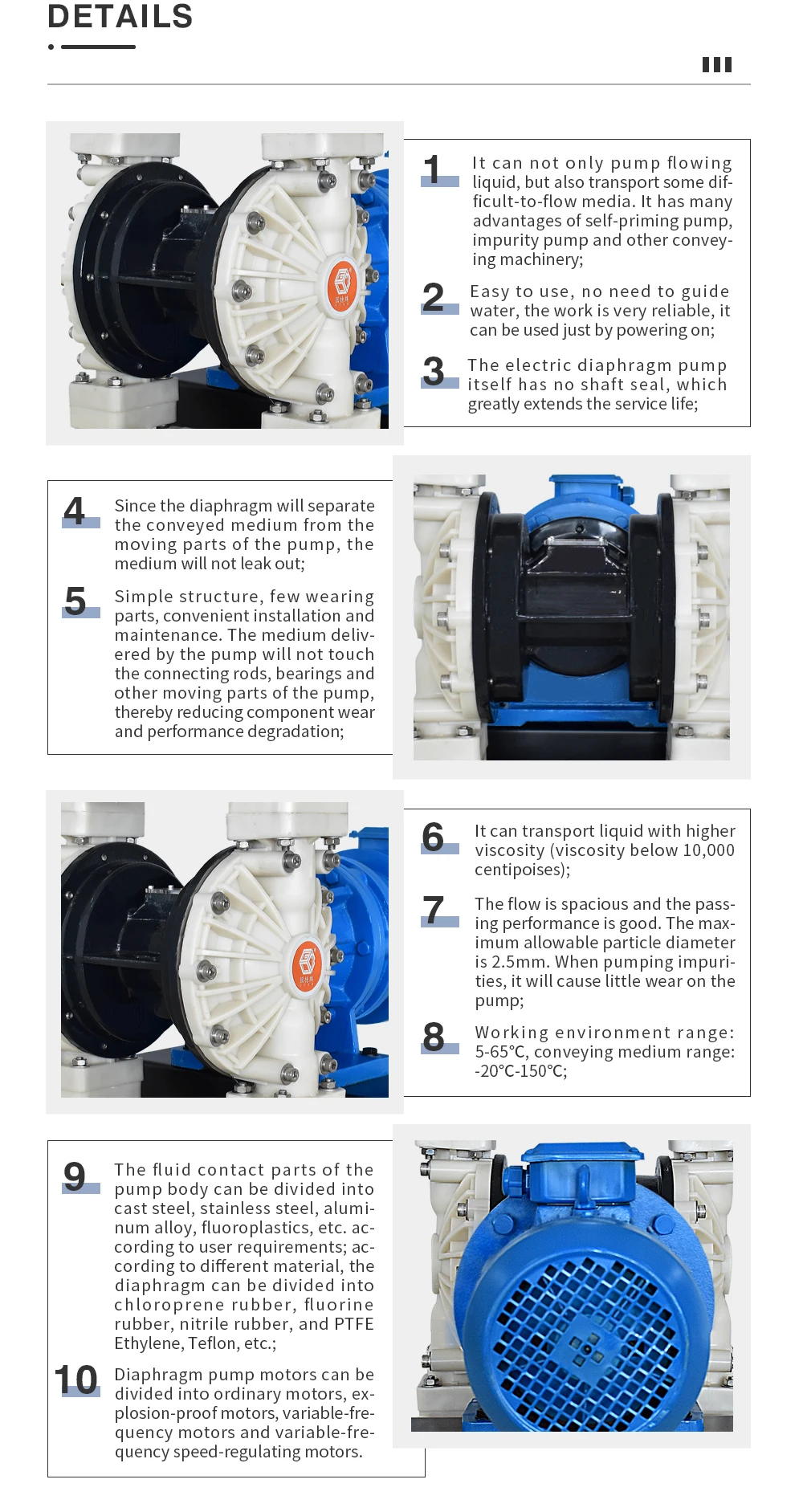 BFD-25F Electric Diaphragm Pump_BFD_Electric Double Diaphragm Pumps ...