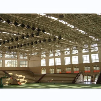 Lf Long-span Truss Space Steel Structure Indoor Stadium Bleachers ...
