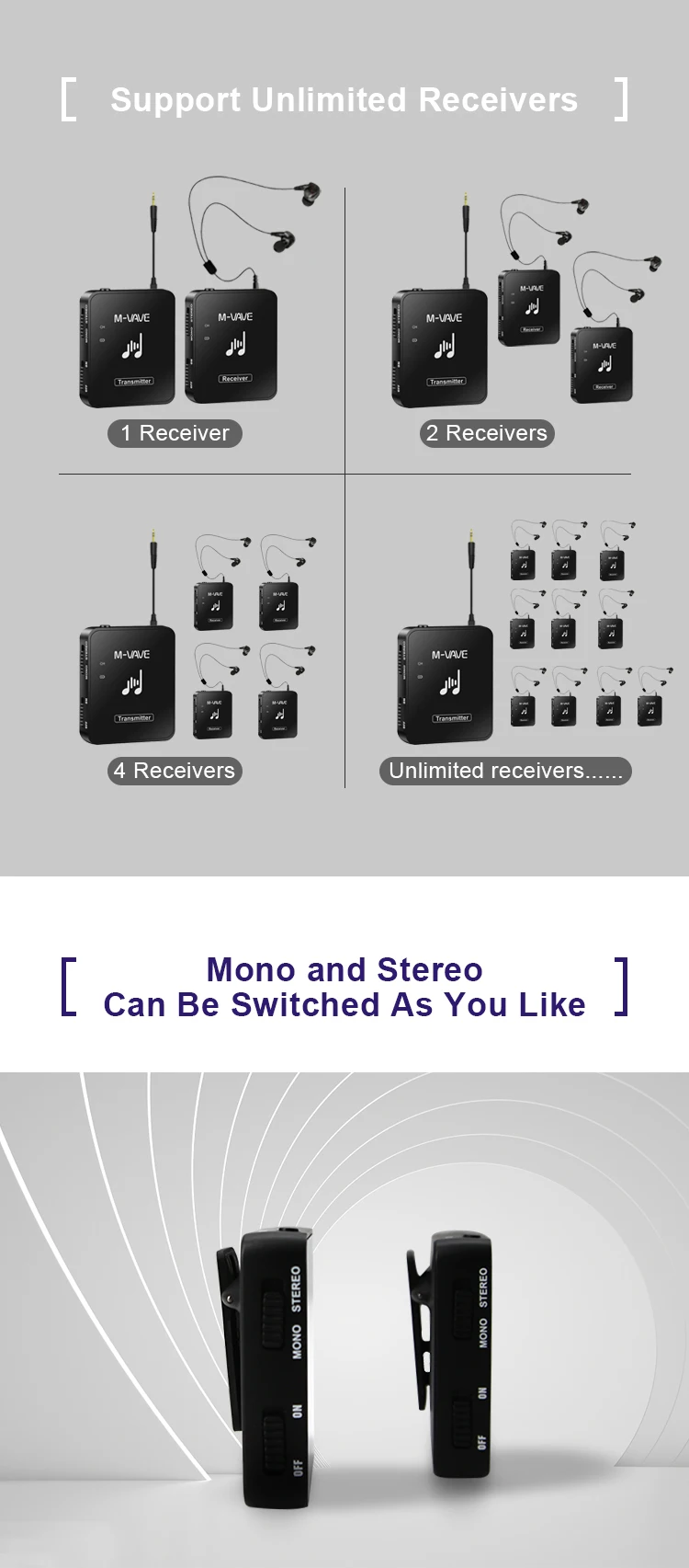 2.4ghz Wireless Microphone - Professional Sound Monitoring