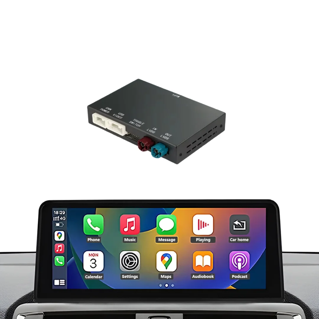 Retrofit Carplay Android Auto Mirror Link Carlink Rear Cameras Plug For ...