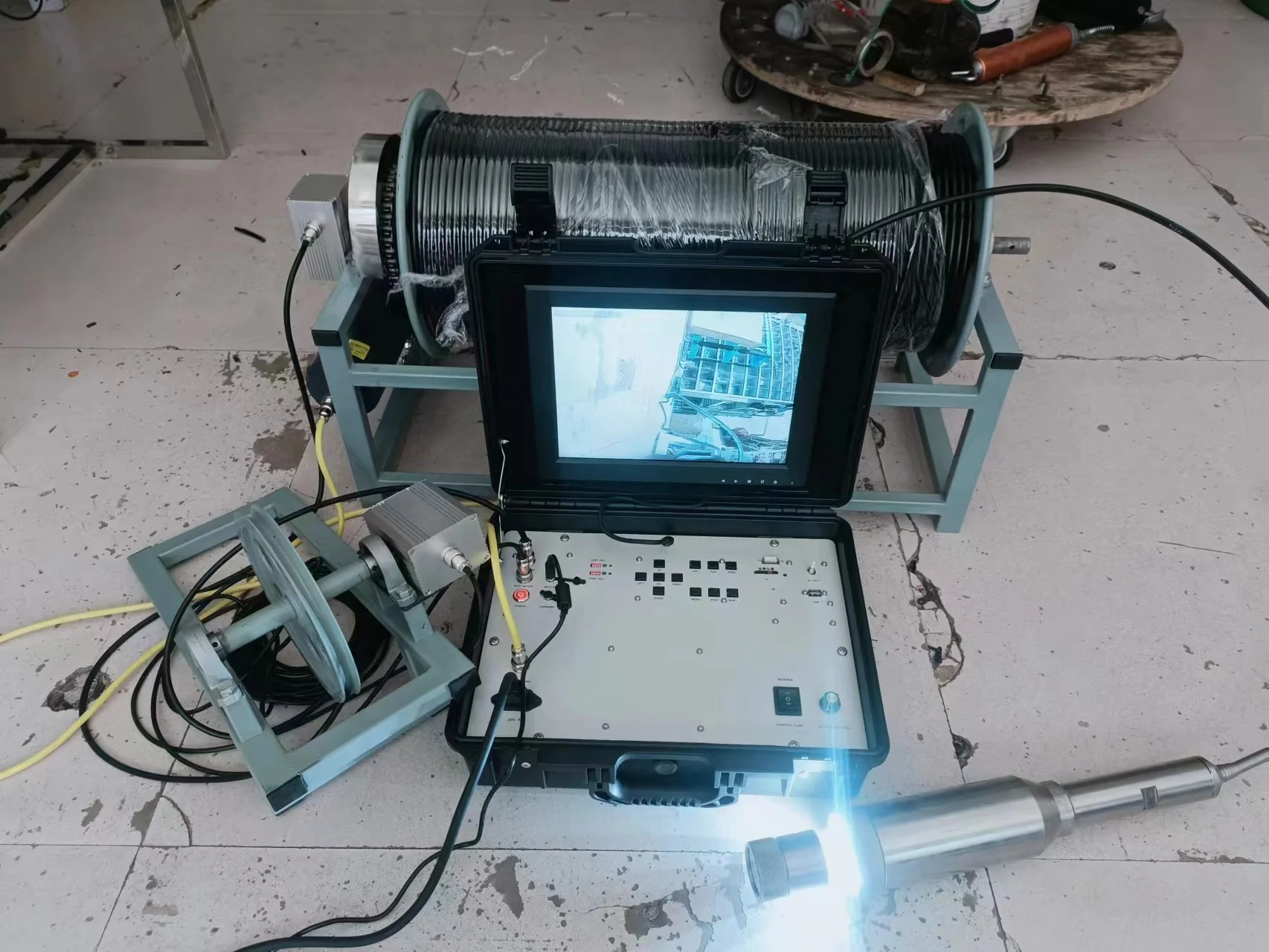 360-degree Underwater Single Camera Rotating Deep Well Drilling ...