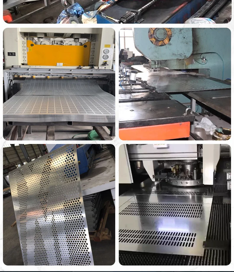 Galvanized Mild Steel Perforated Metal Mesh Sheet Custom Cut and Bended ...