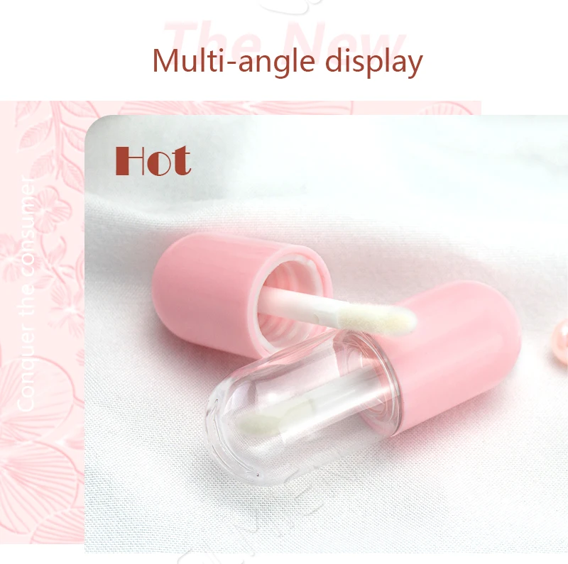 Cute Plastic Cosmetics Lip Gloss Tint Lipgloss Tubes Packaging Bottles ...