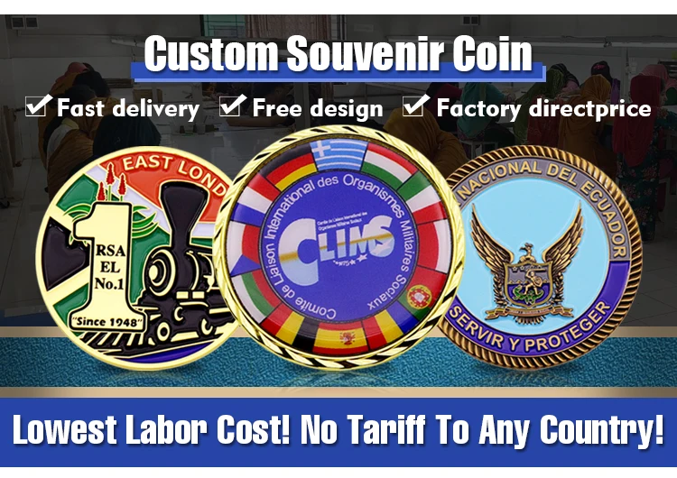 Free Custom Design Challenge Coin Die Casting Engraving Freemason Logo ...
