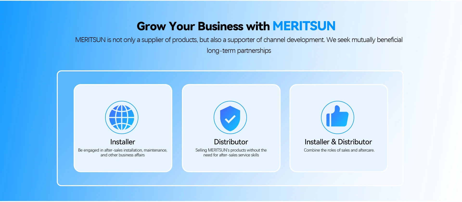 Company Overview - Guangzhou Meritech Power Co., Ltd.