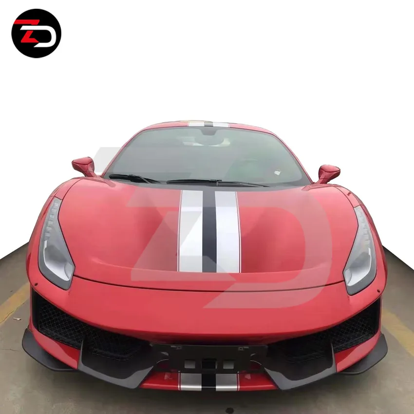 New Arrived Pista Body Kit For Ferrari 488 Gtb Spider To Upgrade With ...