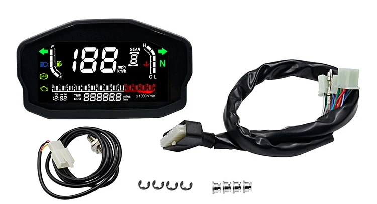 Universal Motorcycle Digital Dashboard - Reliable & Versatile