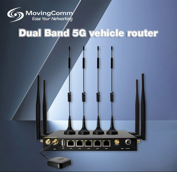 M2 Openwrt Industrial 5G LTE Wifi Router GPS Mt7621