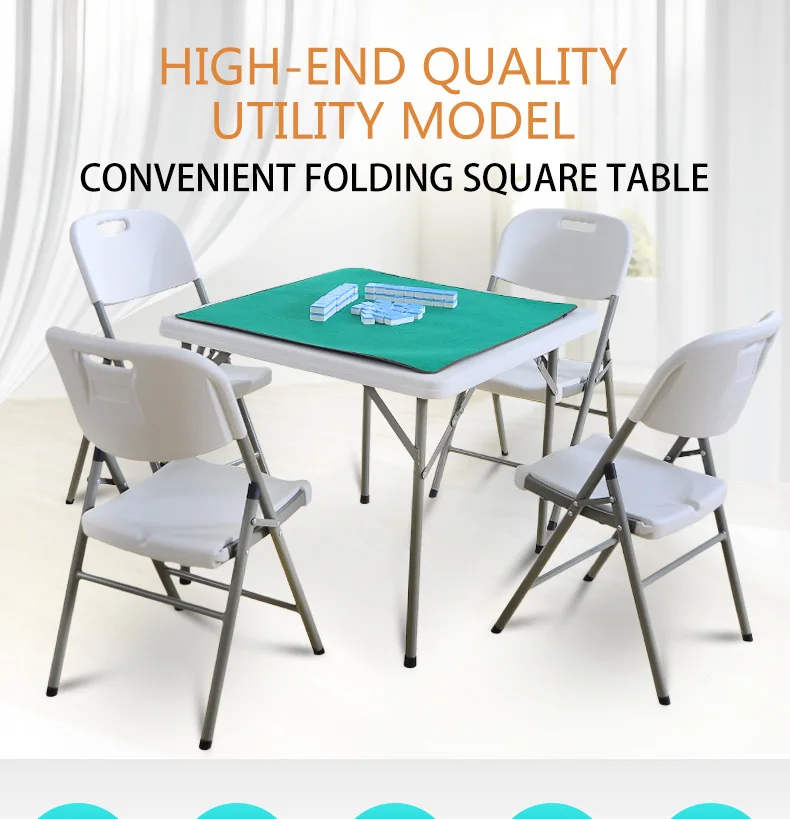 Modern Tables Folding Portable Plastic Dining Table And Chairs - Buy ...