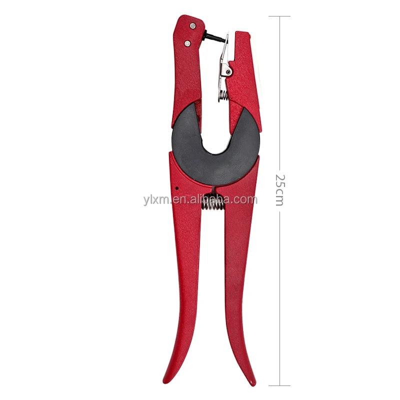 Ear Tag Mounting Tool - Flips Forward Rotatable Pig Ear Tag Pliers