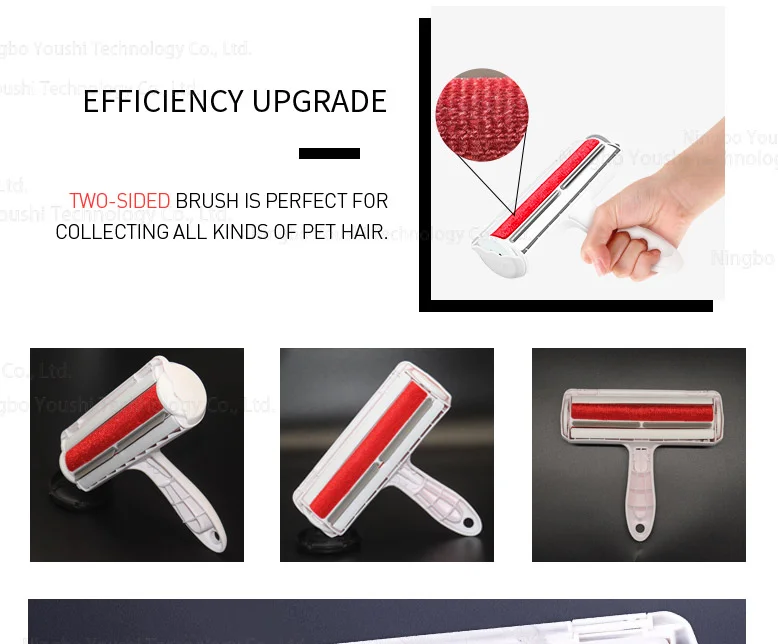 Dog Cat Brush Lint Remover Sticky Touch Hair Removal Clothes Grooming ...