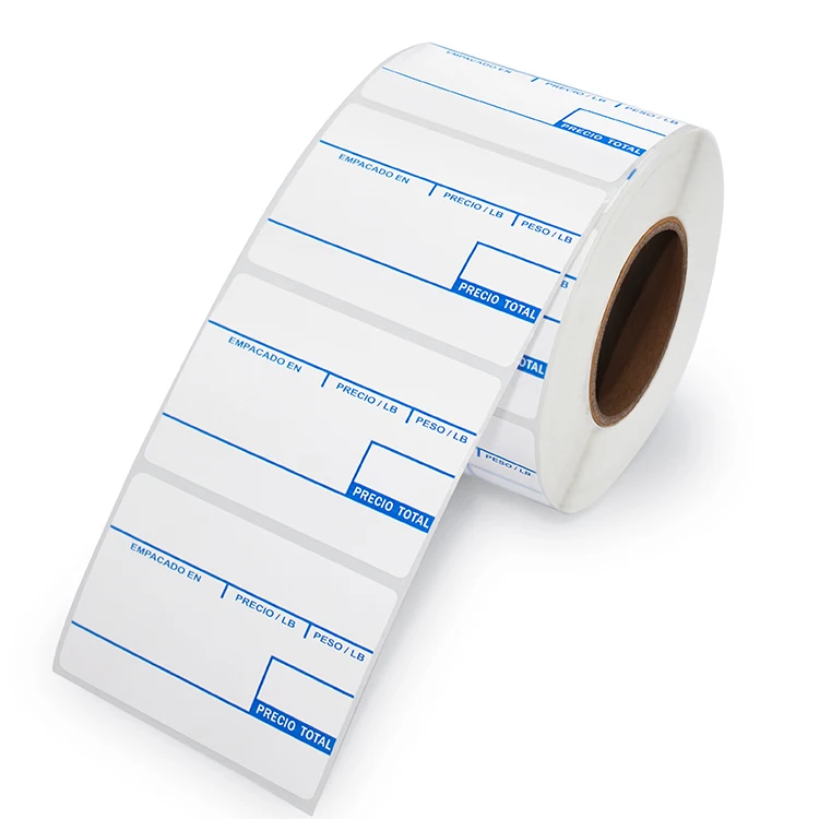 Self Adhesive Sticker Direct Thermal Label 38x25 50x25 60x40 Direct ...