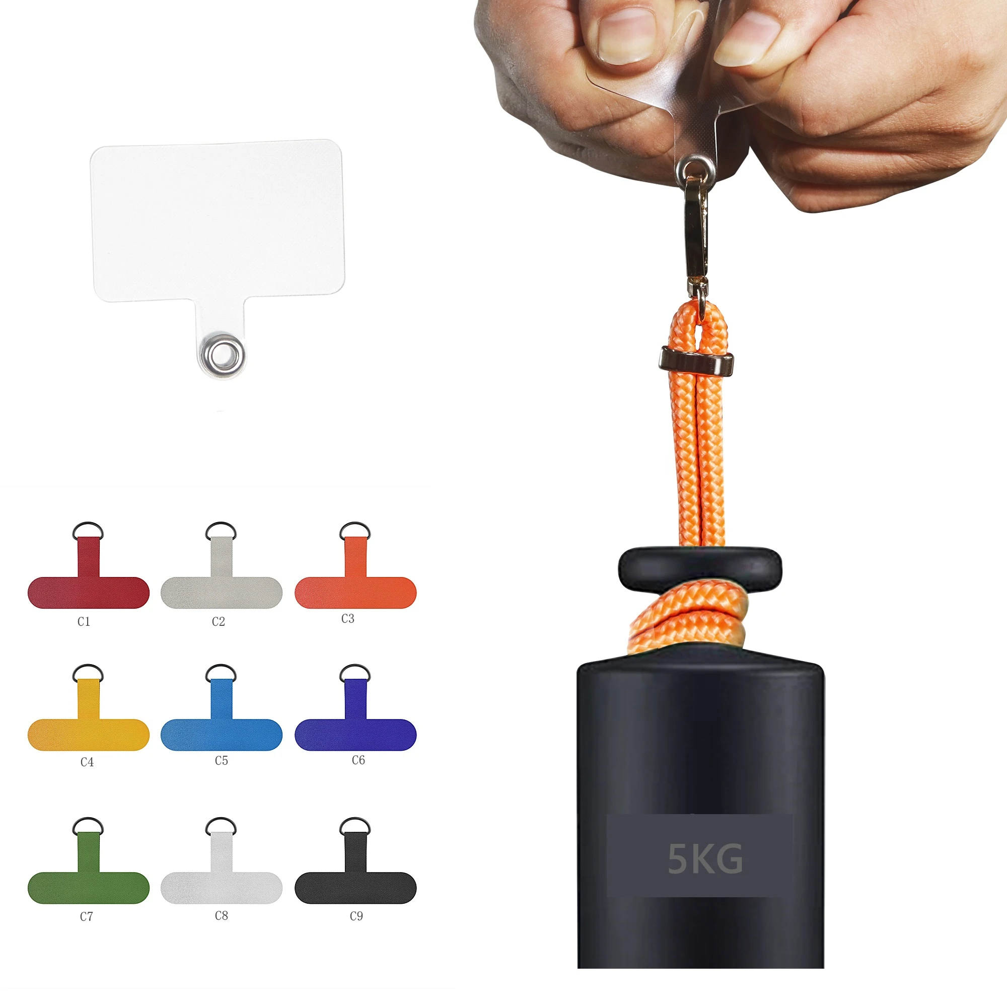 Custom Mobile Phone Case Patch Universal Crossbody Necklace Detachable ...