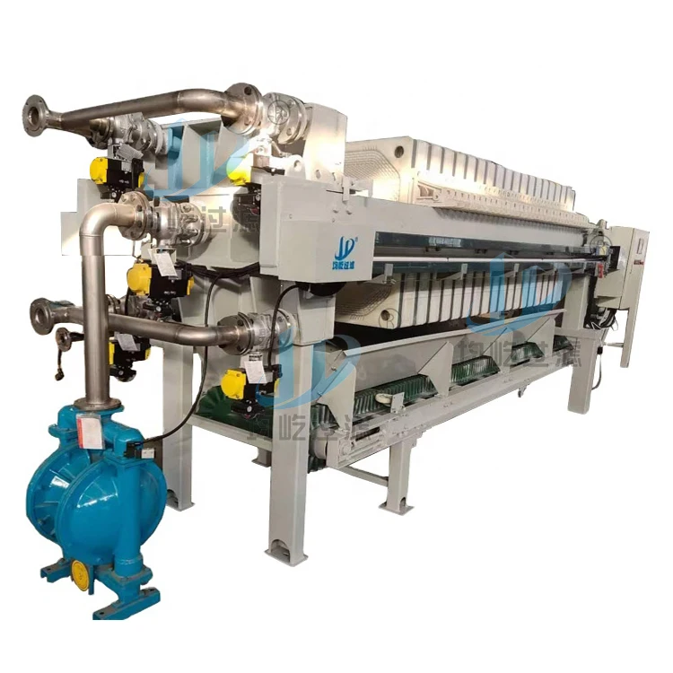 Automatic Hydraulic Membrane Filter Press System Durable High Quality