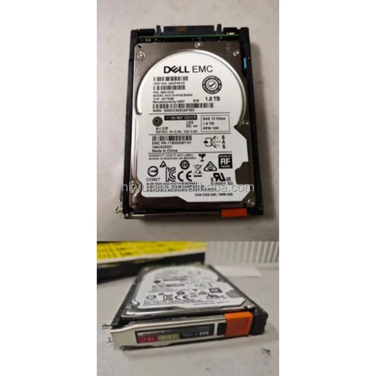 D4-2s10-1800 1.8t 12gb Sas 10k Hdd 005053154 Unity380 Unity480 Unity680 ...