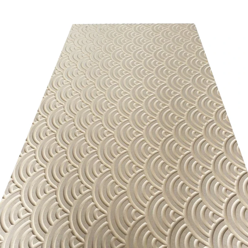 3D Wood Veneer MDF Wave Board Wall Decor - Flexible & Stylish