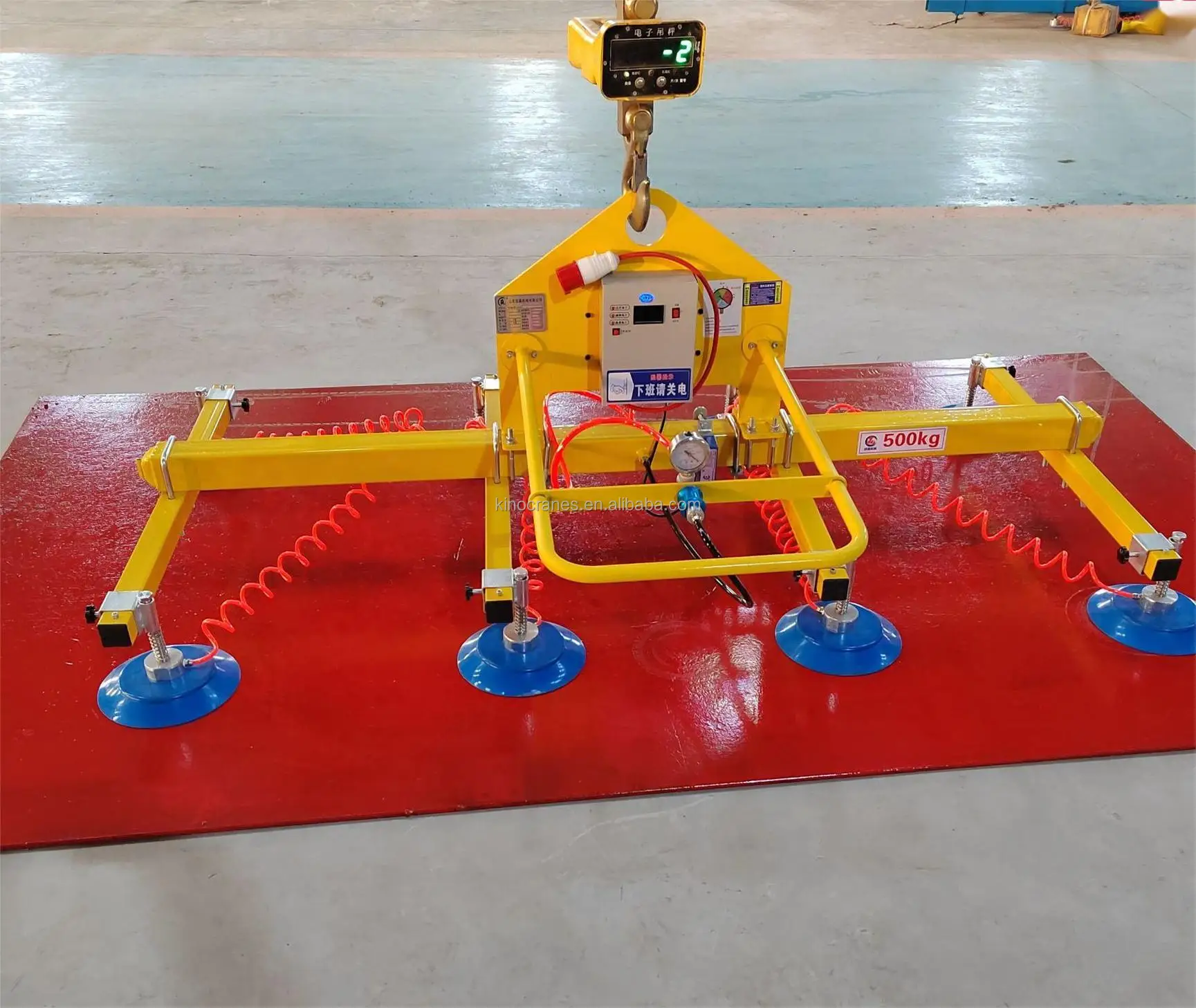 Sheet Metal Vacuum Lifter - 300kg Capacity & Durable Design