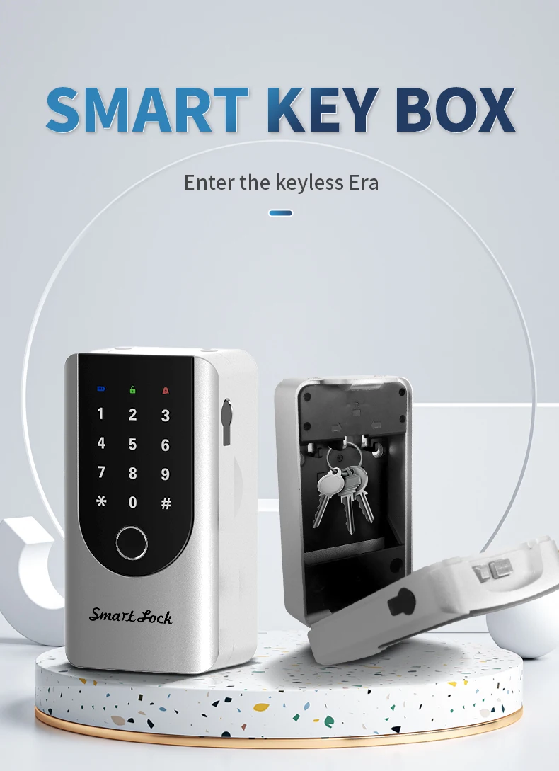 Multifunctional Anti-theft Zinc Alloy Smart Key Box With Doorbell - Buy ...