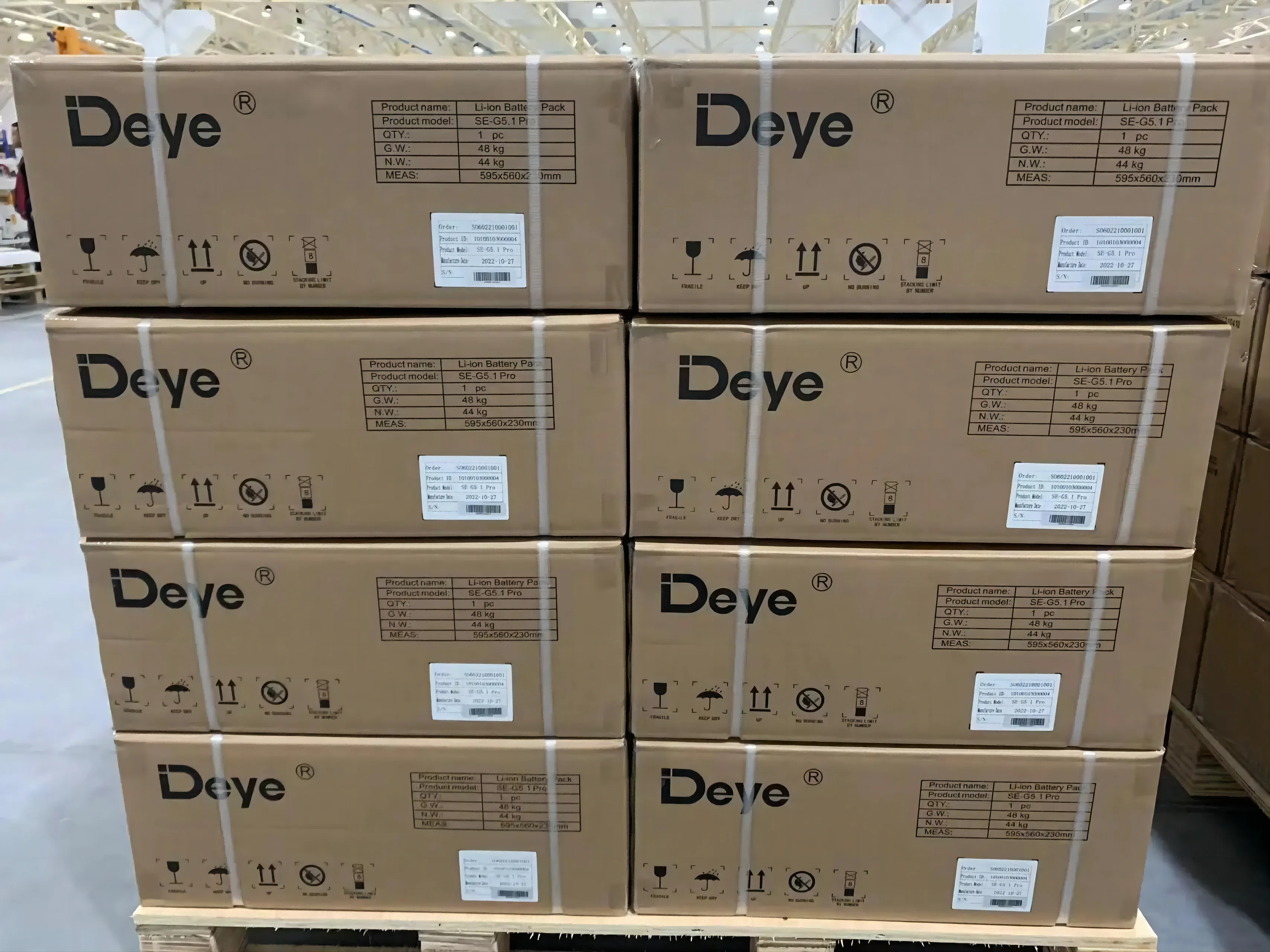 Deye All in One Solar Inverter Lifepo4 Battery Stackable ess 5kw ...