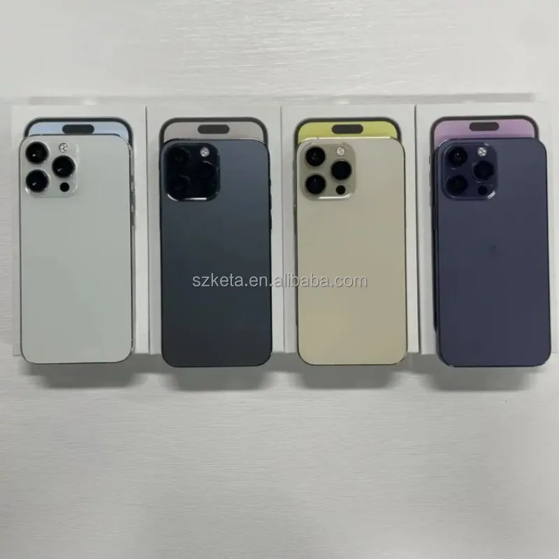 14 Pro Max 128GB Original USA E-Sim Dual SIM 5G Used Smart Mobile Phone ...